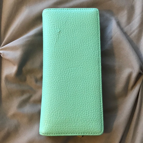 Charming Charlie | Bags | Turquoise Snap Wallet | Poshmark